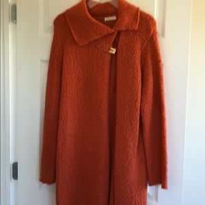 Laura Ashley | Sweaters | Laura Ashley Rustorange Cardigan Sweater ...
